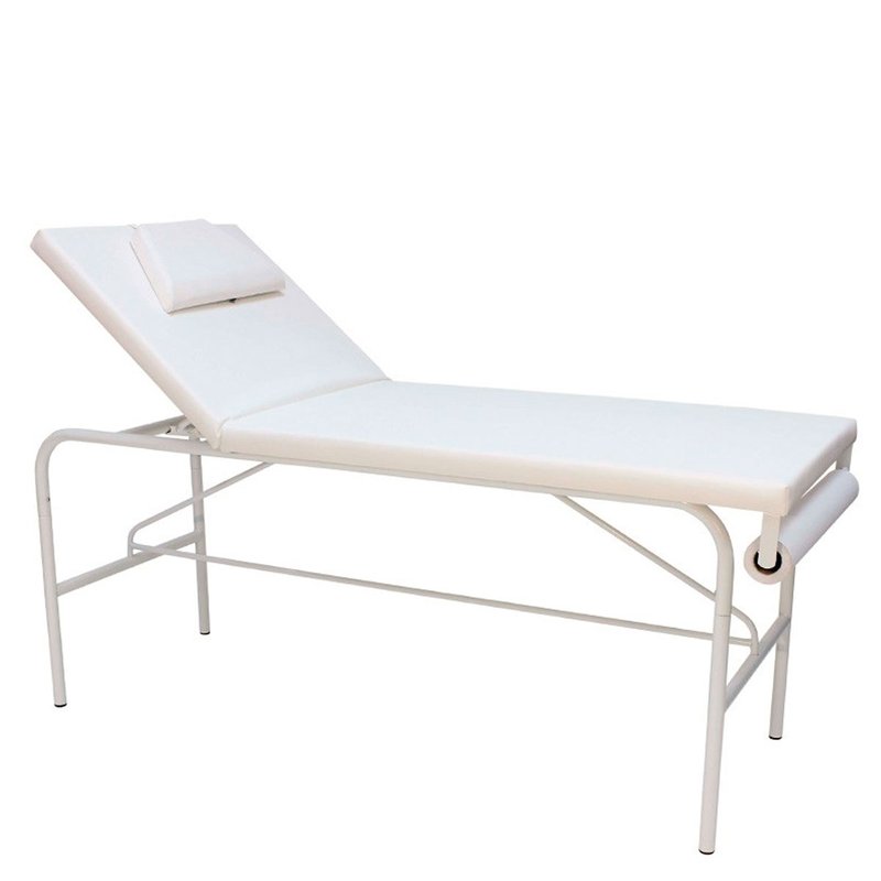 Maca Cama Maxi com Regulagem de Encosto Kixiki Móveis Vinil Altar Branco