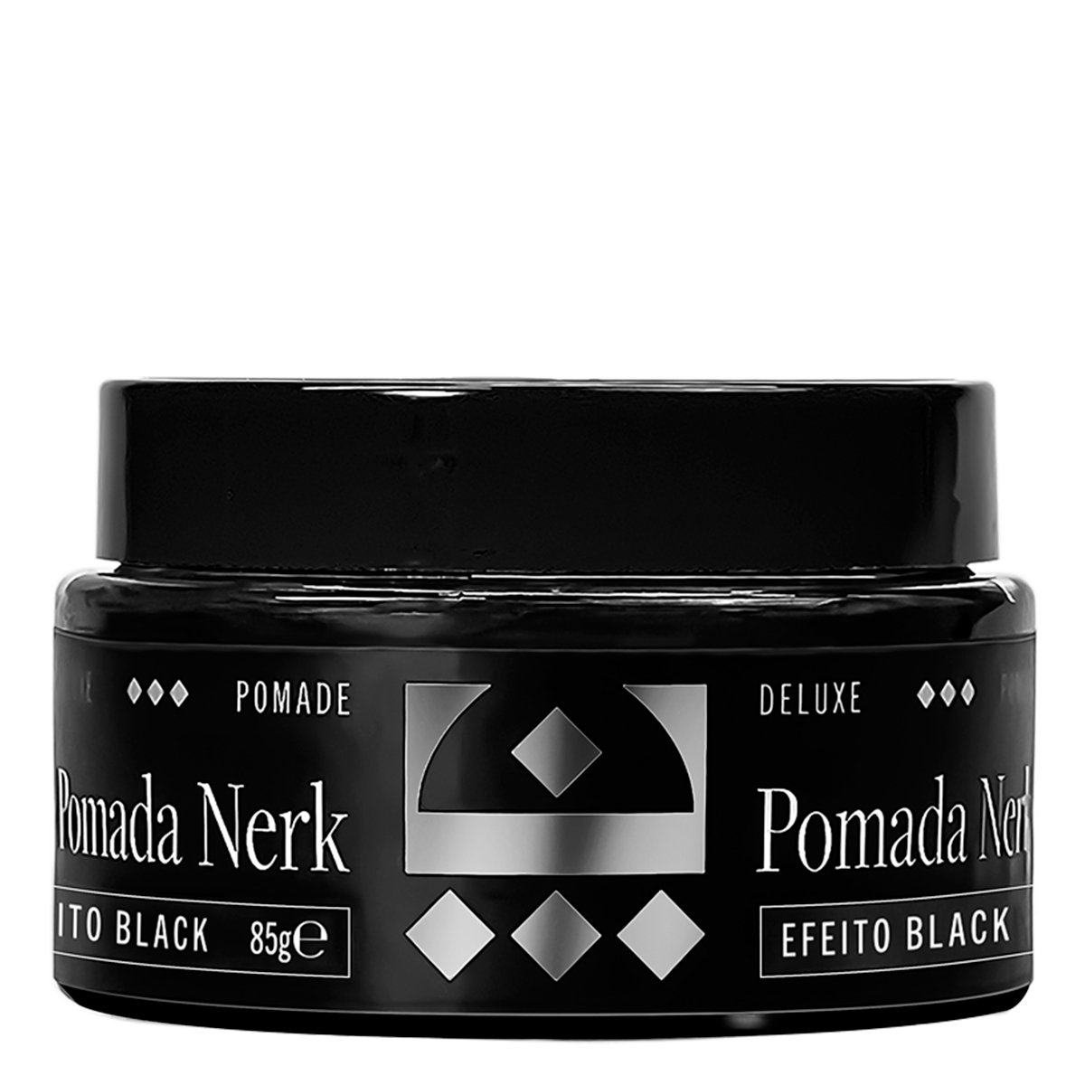 Kit 6 Pomada Modeladora Nerk Efeito Black Embaixador 85g